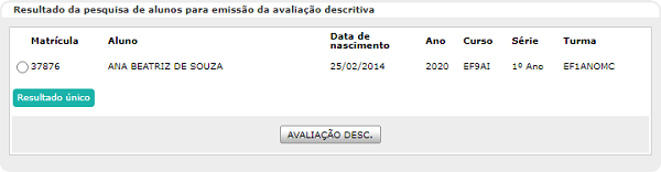 Avaliação Descritiva1